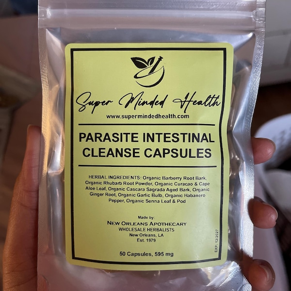 Intestinal Formula 1 colon Cleanse Super Flush All Organic Zero Fillers ...