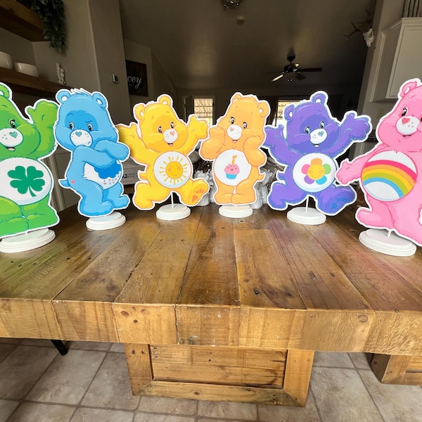 CARE BEARS 12 INCHES Centerpieces - Etsy