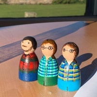Custom Design Peg Dolls - Etsy