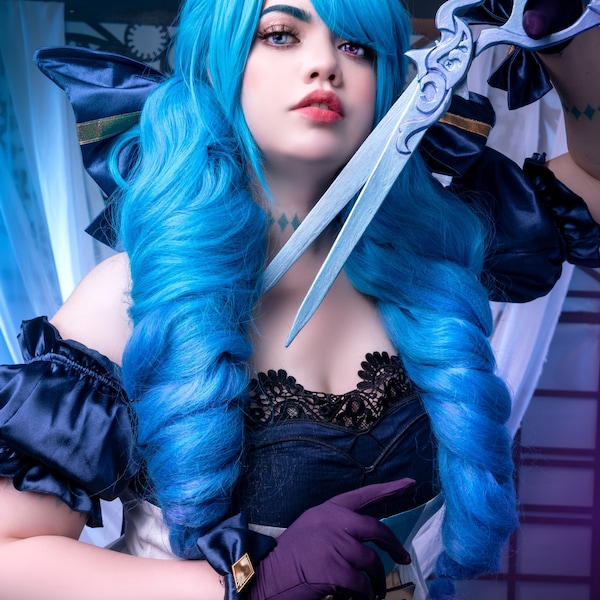 Warriors Lux Cosplay Costume, Luxanna Crownguard Cosplay Outfit MADE to ...