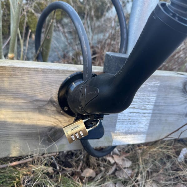 Lockable EV Charging Cable Holder and Organizer EU Plug - Etsy