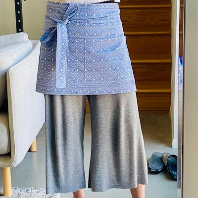 Easy to Sew/ Half Apron Sewing Pattern/ Pinafore Tutorial PDF/ Apron ...