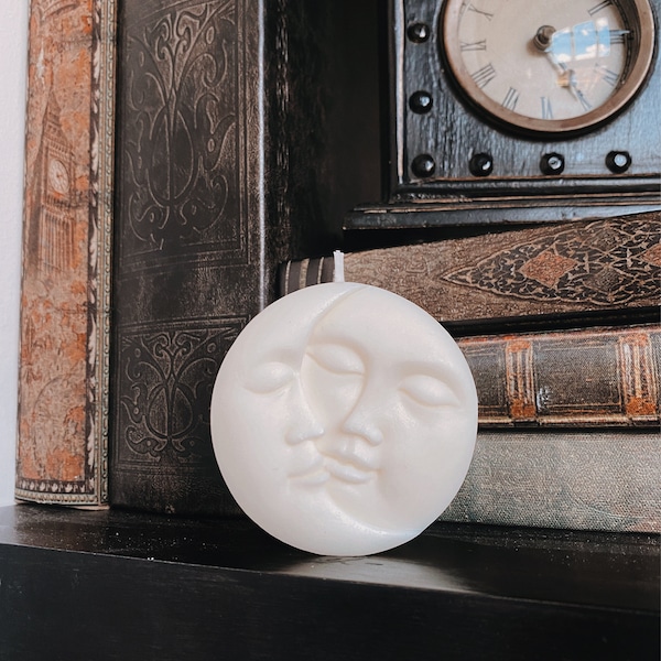 Creative Sun and Moon Candle Mold-silicone Candle Mold-beeswax Candle ...