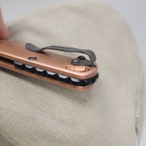 Shipwrecked Patina Spyderco Smock Copper Scales KNIFE NOT INCLUDED ...