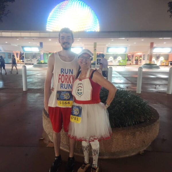 Forky Toy Story Costume, Womens Costume Apron, Forky Running Costume ...