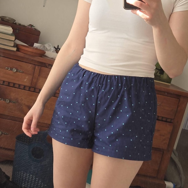 Scandi Style Shorts & Trousers Digital Pdf Sewing Pattern // UK Size 6 ...
