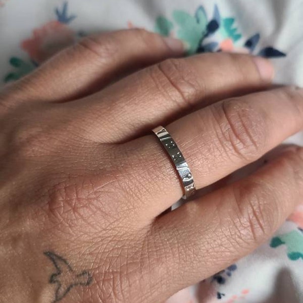 Christian Ring · Stainless Steel Ring · Scripture Ring · Bible Verse ...