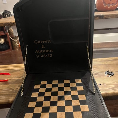 20 L Custom Jerry Can Mini Bar for a Gift, Chess Set Present for the ...