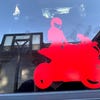 Lady Biker Riding Vinyl Decal - Etsy