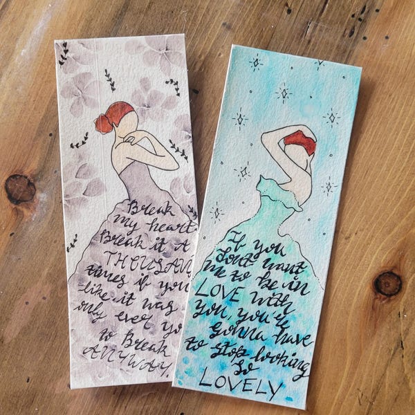 The Selection Bookmarks - Etsy