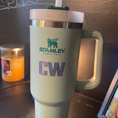 Personalized Permanent Vinyl Sticker Decal Modern Shadow - Etsy