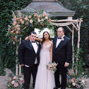 3 Piece Cedar Wedding Arch - Etsy