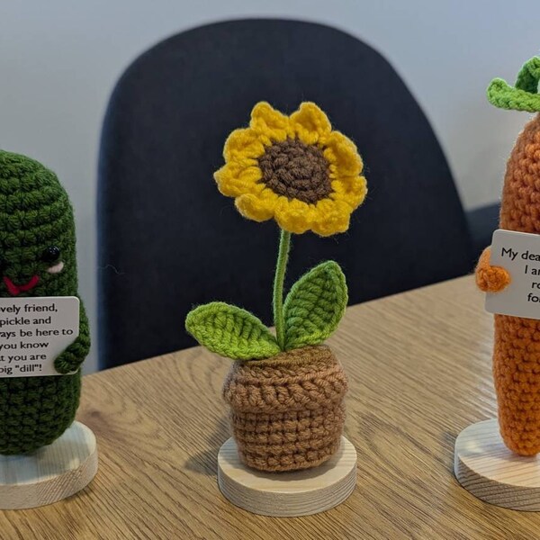 Handmade Crochet Mango-positive Vegetables,emotional Support Mango ...