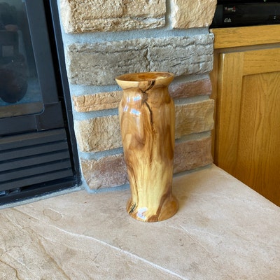 Canary Wood Box With a Threaded Lid - Etsy