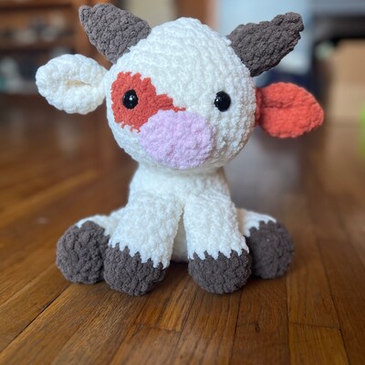 Amigurumi Cow Pattern, Plush Pattern, Stuffed Cow Toy, Cow, Crochet Cow ...