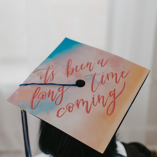 AKA Graduation Cap | PRINTED Grad Cap Design | Alpha Kappa Alpha ...