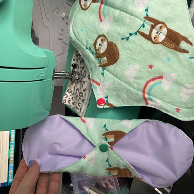 Cloth Pad Pattern MOONWRAP 7 Lengths DIY Cloth Menstrual Pads Post ...