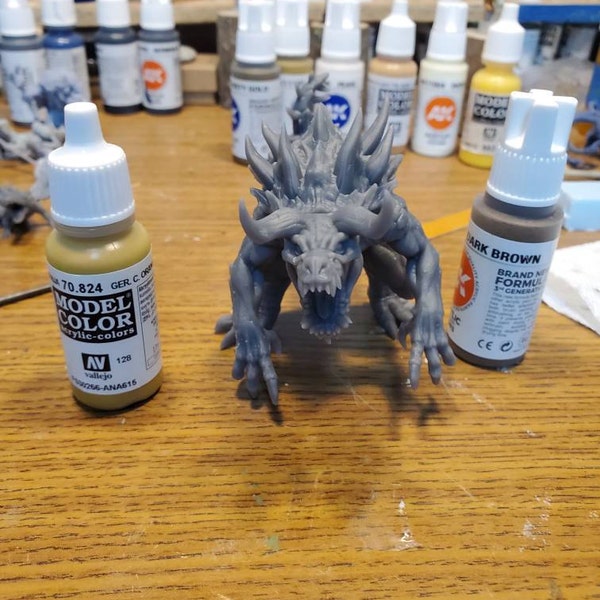 Tarasque - Dnd Monster - 28mm Miniatures for Tabletop Gaming (dnd, D&D ...