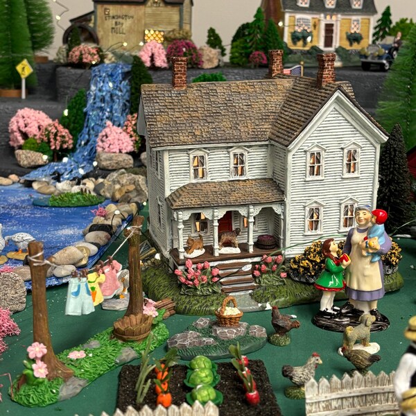 Miniature Rustic Outhouse Scene: Fairy Garden Cake Topper - Etsy
