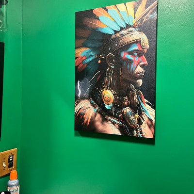 Atabey Portrait, Taíno Mural Art, Taino Art - Etsy