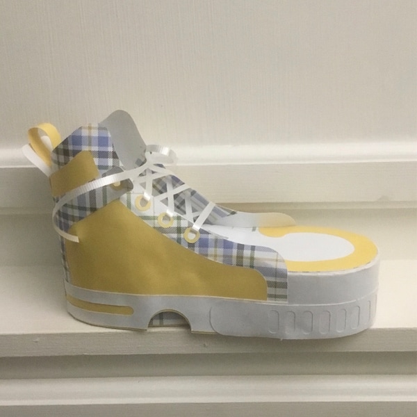 3D Sneaker Gift Box and Shoe Box Svg Bundle 3D Sneaker Box Trainer Gift ...