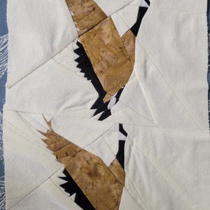 Wilson's Plover - Foundation Paper Piecing Pattern (FPP) - Pattern via ...