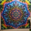 Macrodose- Ceiling Canopy - Trippy UV Reactive Geometric Tapestry - 6 ...
