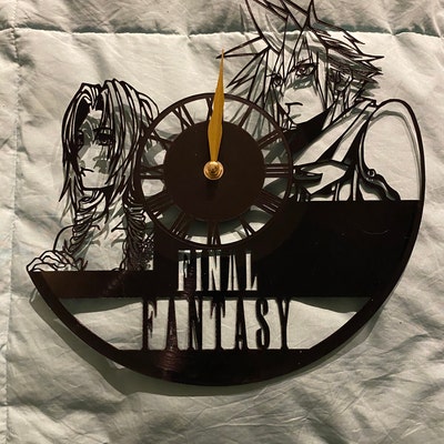 Final Fantasy 7 Clock, Final Fantasy Clock, Final Fantasy Vii, Ff7 ...