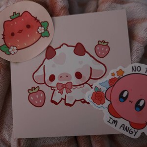 Kawaii Pumpkin Cow Matte Vinyl Sticker Stickers Fall Autumn - Etsy