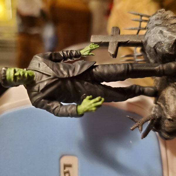 Frankenstein Miniature - for Halloween Village, Lemax Spooky Town, Dept ...
