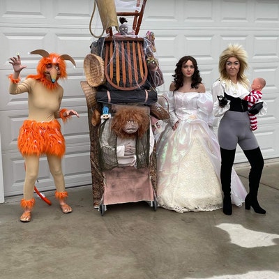 Handmade Sarah Labyrinth Costume, Sarah Labyrinth Dress, Labyrinth ...