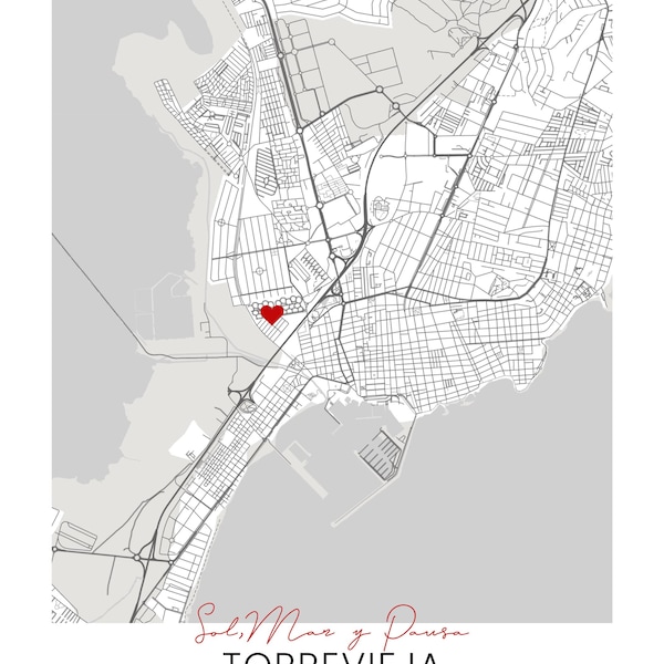 DIGITAL DOWNLOAD, We Met Here Map, Where We First Met, Personalized ...