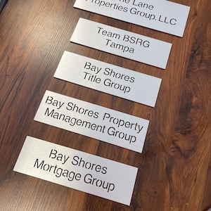 Custom Quote Door Sign for Business. Modern Office Signage. Custom Text ...