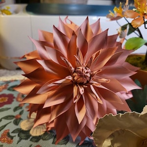 Daphne Paper Flowers Templates Video Tutorial Instant - Etsy