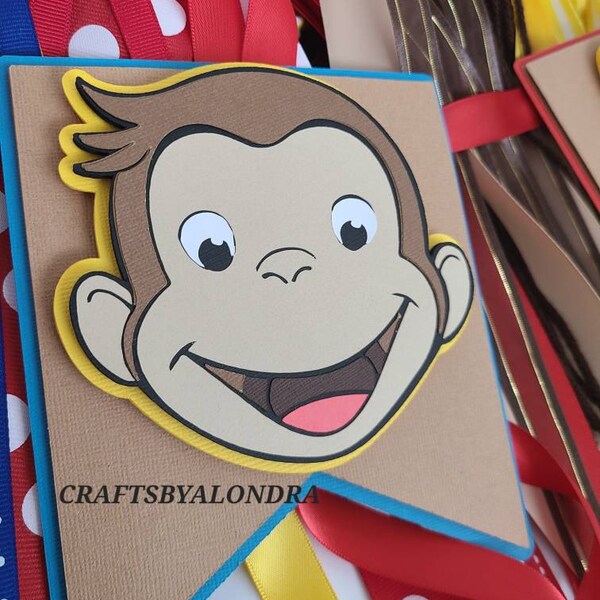 Curious George SVG Digital Download Curious George Birthday Cricut ...