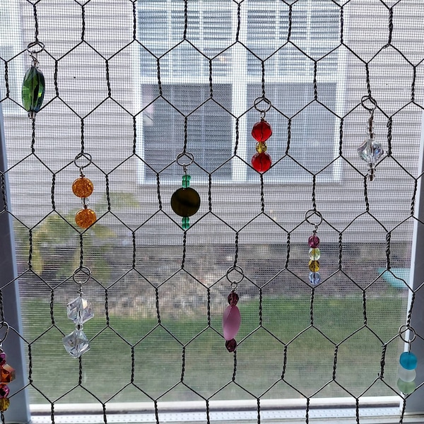 Distressed Chicken Wire Farmhouse Message/display Board, Vintage Wood ...