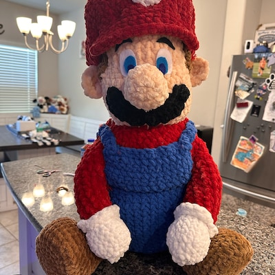 Super Mario Crochet Pattern PDF Plush Amigurumi Tutoriel US Terms / FR ...