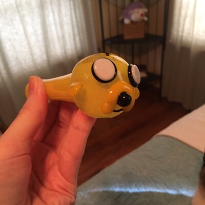 Smiling Jake the Pipe Glass Pipe - Etsy