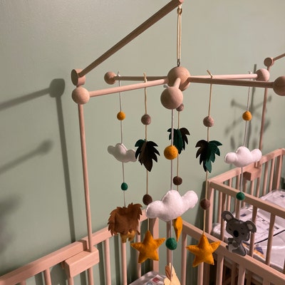 Eco Natural Baby Mobile Hanger From 75х40cm 30x16'' to 110x40cm 43''x16 ...