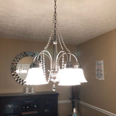 Lot of 6 Almond Shape Crystal for Chandelier , Lamp or Wedding REAL ...