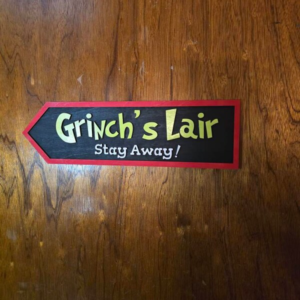 Grinch Directional Signs: Christmas Decor, Whoville, Mt. Crumpet ...