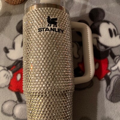 Custom Bling Pink Dusk Stanley 40oz Tumbler Made W Beautiful Pink ...