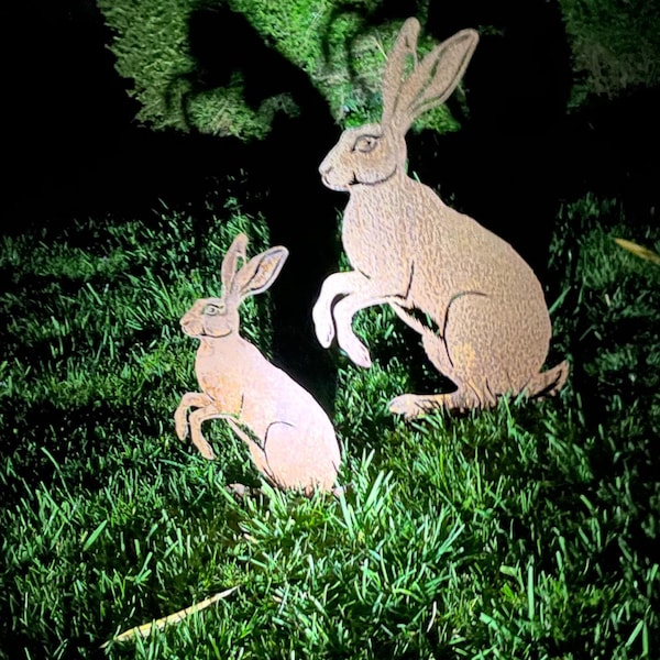 Metal Owl Fence Topper Garden Art Outdoor Ornaments Rusted Sculpture - Etsy