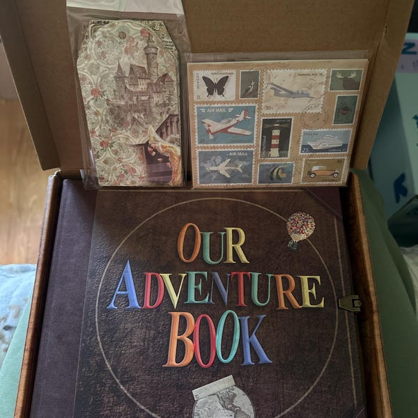 DIY Adventure Photo Album, Our Adventure Book, Wedding Memory Photo ...