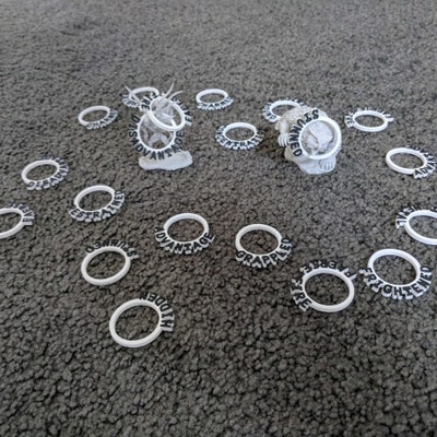 Condition Rings / Status Effect Markers for Dungeons and Dragons 5e dnd ...