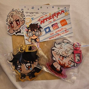 BG3 Cursed Acrylic Keychains - Etsy