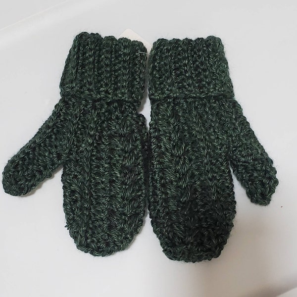 CROCHET PATTERN + VIDEO Autumn Wheat Crochet Mittens in 6 Sizes Newborn ...