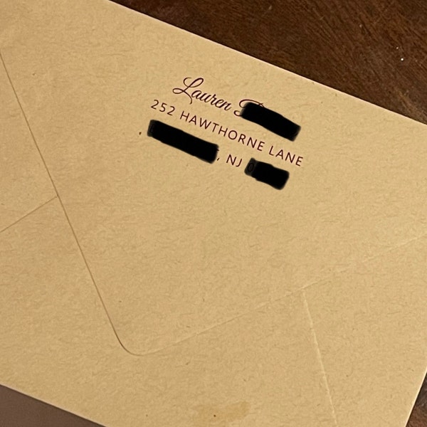A7 Envelope Addressing, Calligraphy Envelope Address Printing - Guest ...