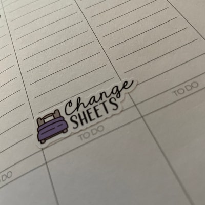 Sick Day Script Planner Stickers Sick Leave Stickers Day - Etsy UK