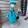Queen Elizabeth England Goose Geese Outfit Crochet Lawn Geese Clothes ...